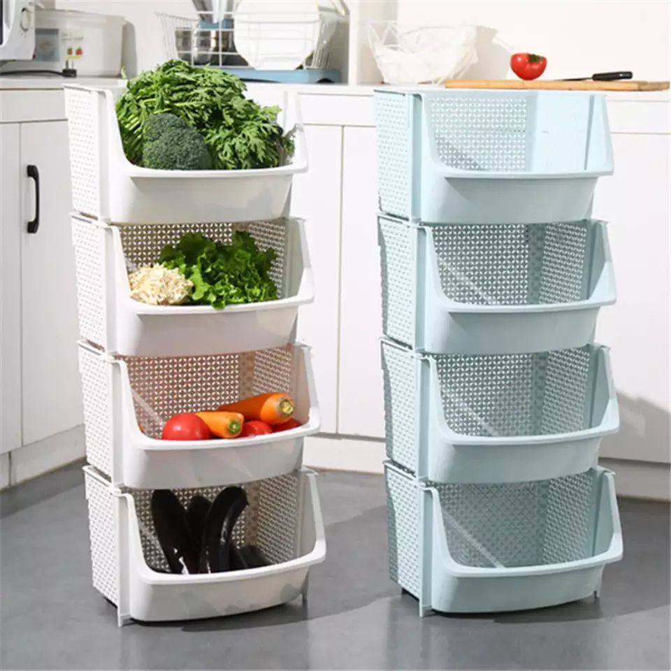 Multi-Functional Vegetables Fruit Racks - Kitchen - JM Merchandiser